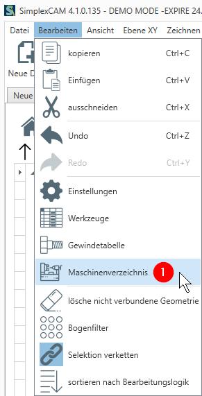 SimplexCAM Postprozessor